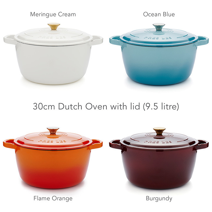 Dark Red 19cm Dutch Ovan with Lid