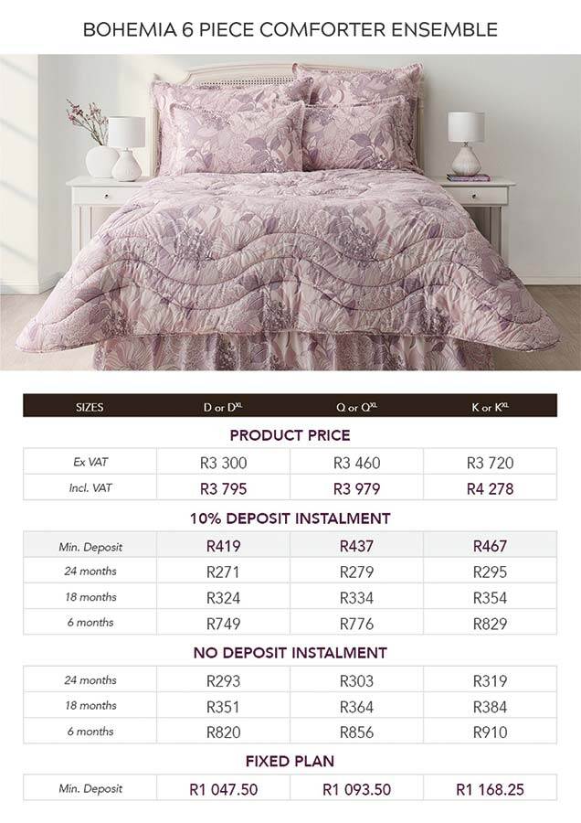 Homeware and Bedding Promotions